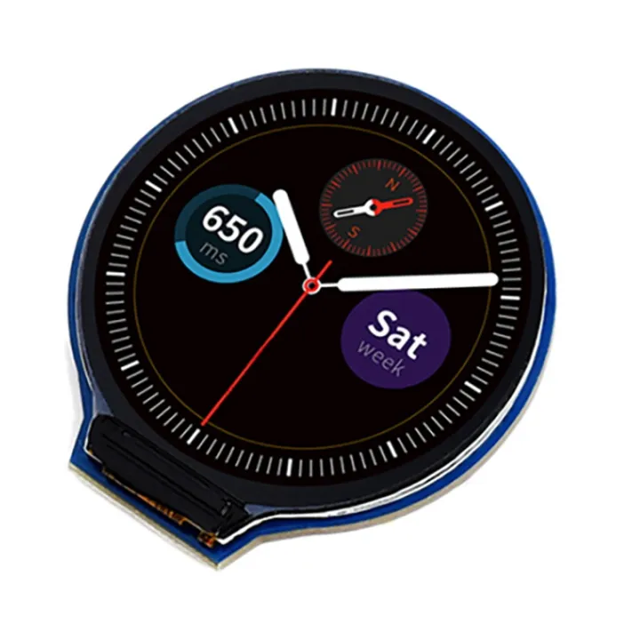 1.28Inch Round LCD Display Module 65K RGB Colors 240X240 Resolution ...