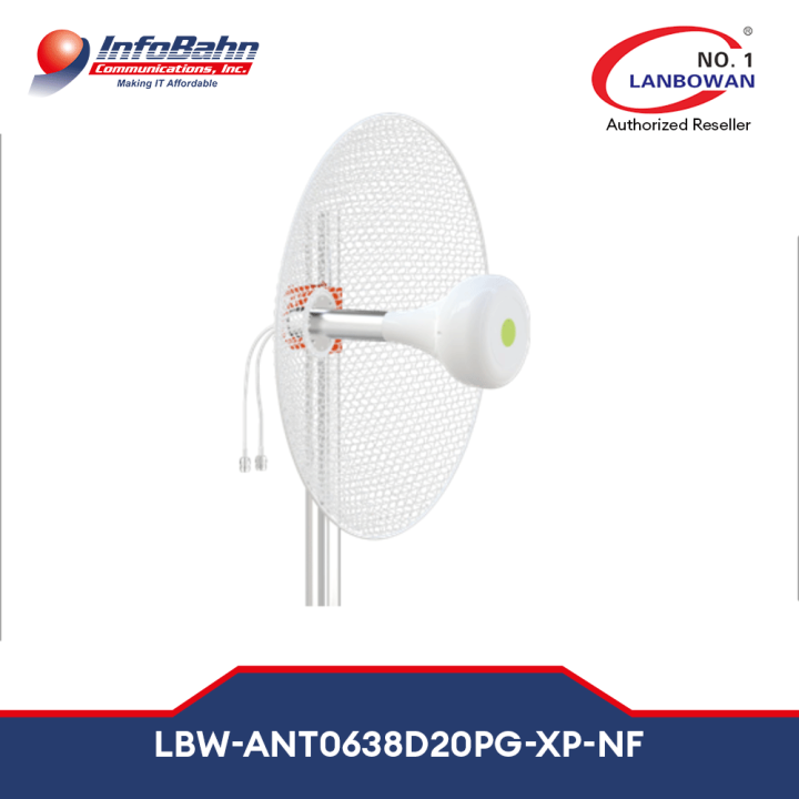 Lanbowan 698-3800MHz MIMO Grid Antenna (ANT0638D20PG-XP) Infobahn | Lazada PH