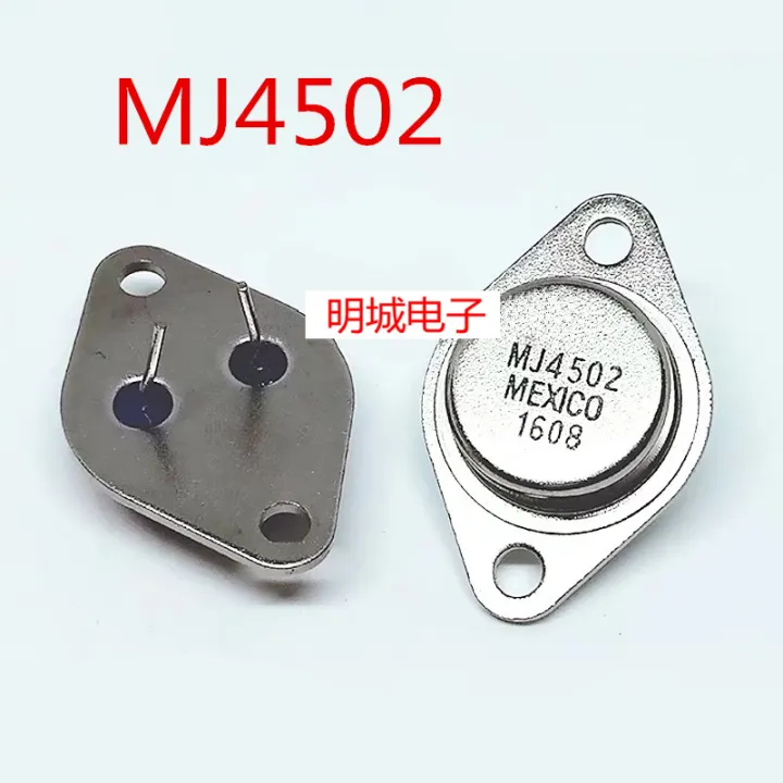 5Pcs MJ4502 MJ4502G-3 Gold-ปิดผนึกฝาเหล็ก Power ทรานซิสเตอร์,ถ้าจำเป็น ...