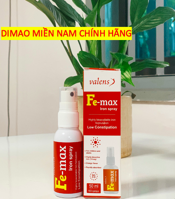 [Chính hãng] Sắt xịt Fe-Max Iron Spray phòng ngừa thiếu máu do thiếu ...