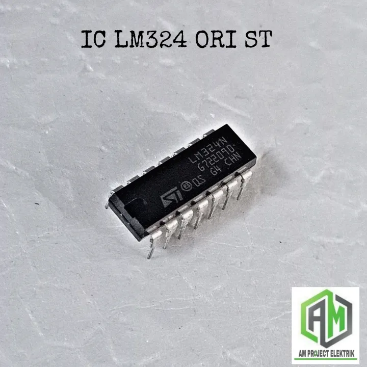 Ic LM324 Op-Amp Lm 324 ORI Merk ST BAGUS | Lazada Indonesia