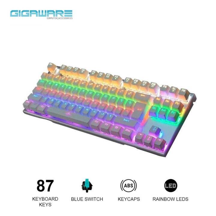 【GOD】 Gigaware K28 Limited Edition Blue Switch Mechanical Keyboard ...