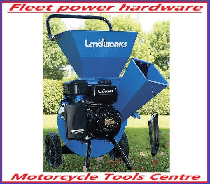 3" inch wood chipper saw power slicer slice shredder chopper cutter cut ...
