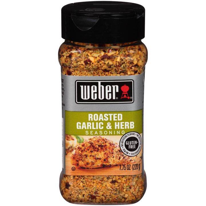 Weber Roasted Garlic and Herb Seasoning 7.75oz (220g) | Lazada PH