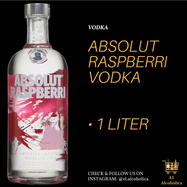 Absolut Raspberri Vodka 1 Liter | Lazada PH