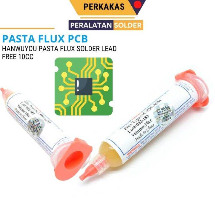 Pasta Flux Solder Lead Free 10cc Perbaikan Komponen PCB | Lazada Indonesia