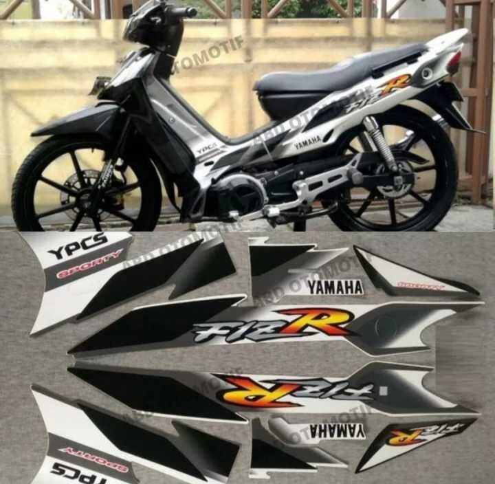 STICKER STRIPING FUL SET LIS LIST BODY F1ZR FIZR MARLBORO TAHUN 2001 ...