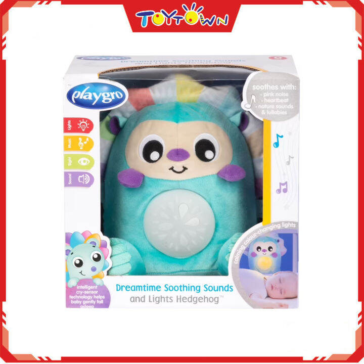 Playgro™ Dreamtime Soothing Sounds And Lights Hedgehog™ | Lazada PH