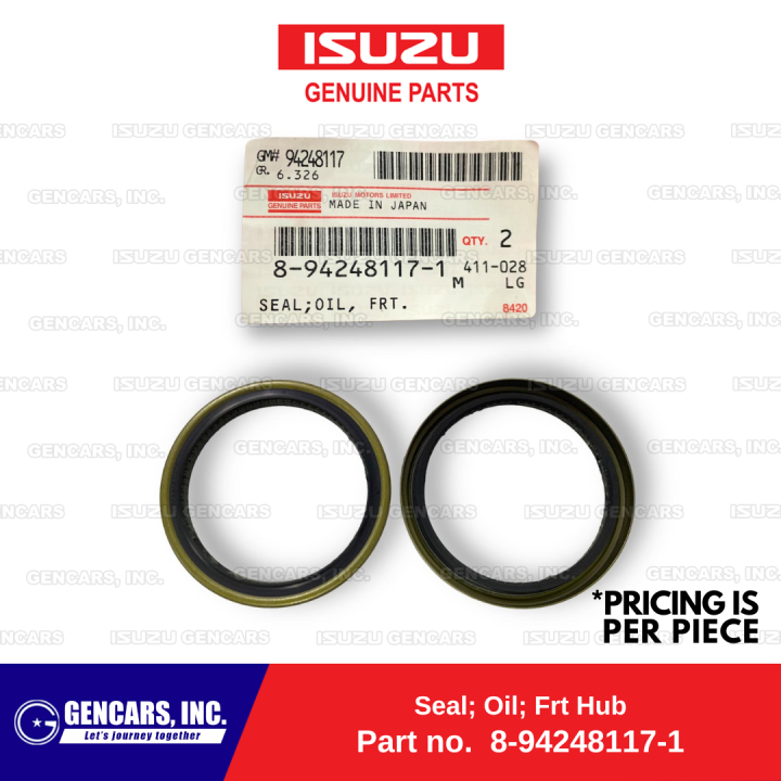 Isuzu Front Hub Oil Seal for NKR71, NLR77, NLR85 (8-94248117-1 ...