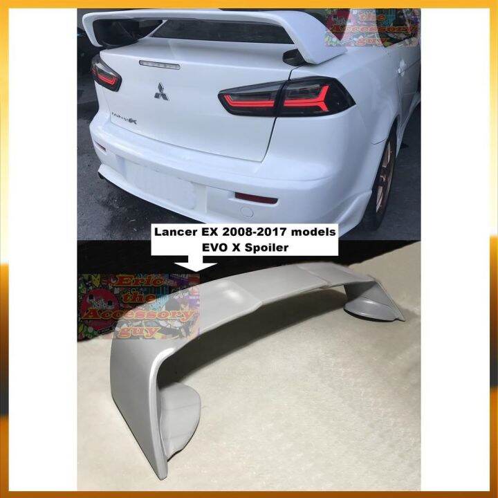 Mitsubishi Evo10 Spoiler for Lancer EX 2008-2017 models (Unpainted ...