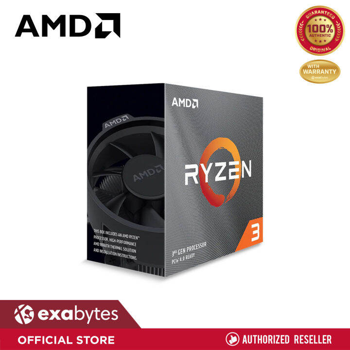 AMD Ryzen™ 3 3100 4 Cores 8 Threads Processor | Lazada PH