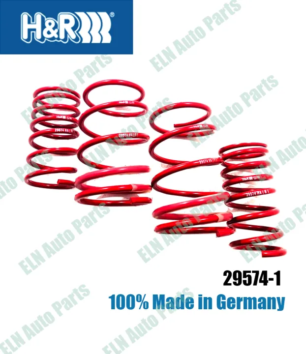 H&R สปริงโหลด (lowering spring) โตโยต้า TOYOTA RAV4 I 4cyl. ปี 1994 ...