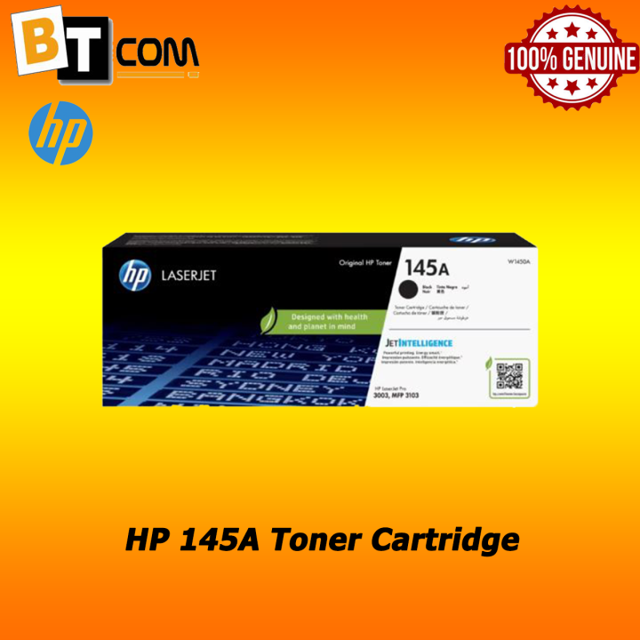 HP 145A Black Original LaserJet Toner Cartridge W1450A | Lazada
