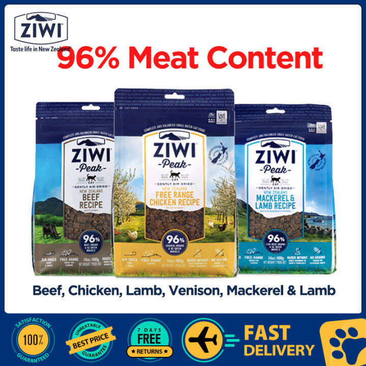 Ziwi Peak Air-dried Cat Food 400g Kitten And Adult Cat Gain Weight And Grow Fat And Gills ...