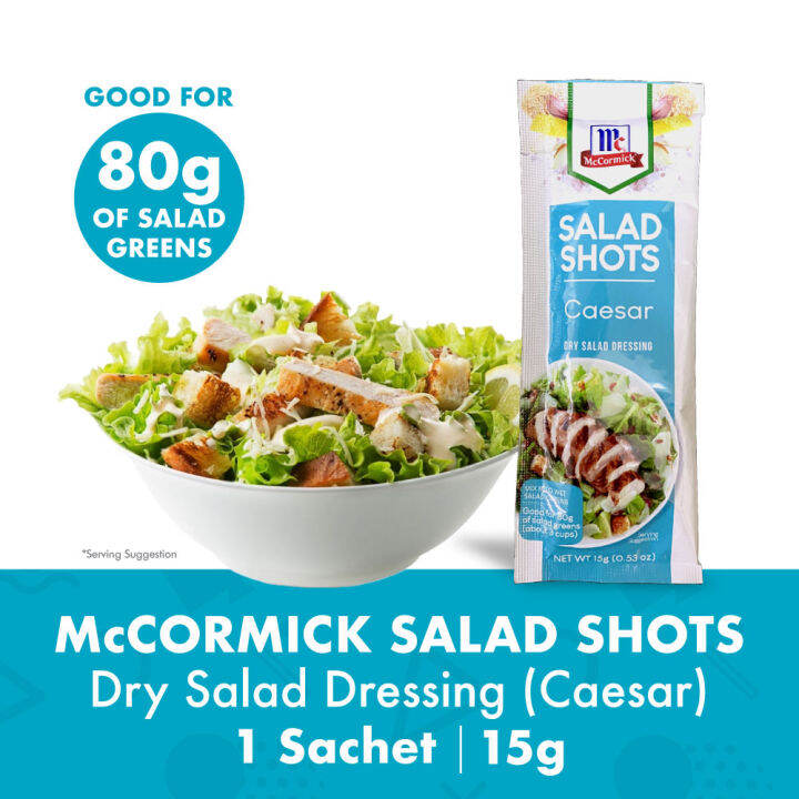 McCormick Salad Shots Dry Salad Dressing - Caesar (15g) | Lazada PH