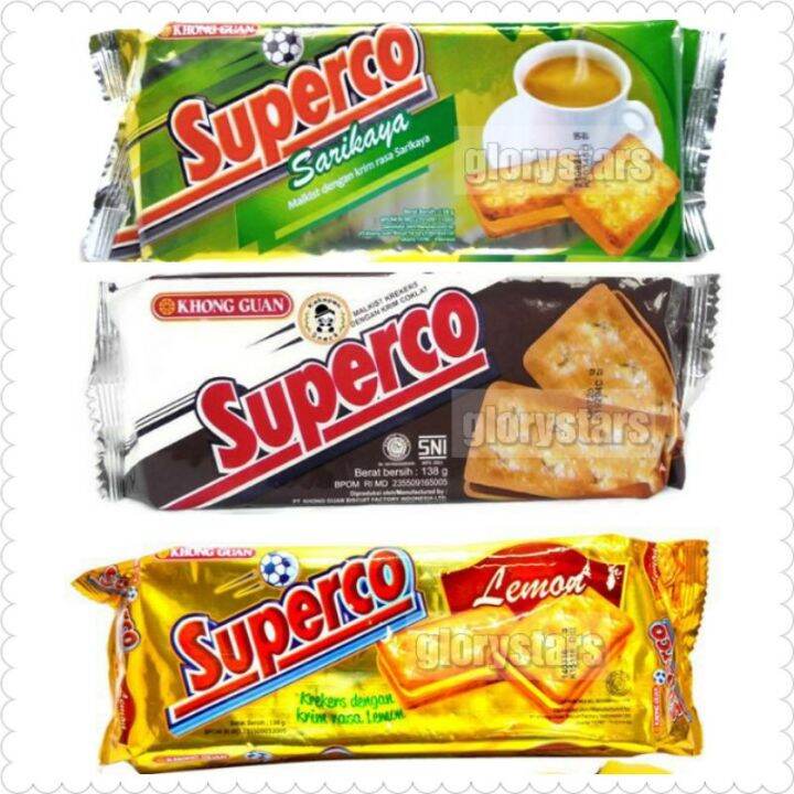 SUPERCO KHONG GUAN MALKIST CRACKERS SUPERCO 138gr | Lazada Indonesia