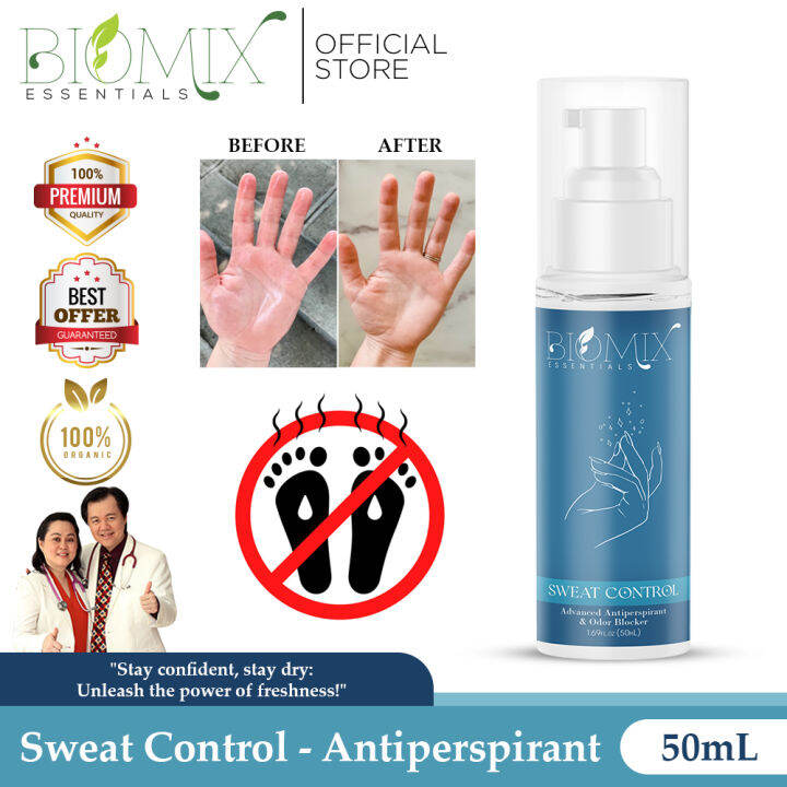 Long-Lasting Sweat Control: Biomix 50mL Antiperspirant | Lazada PH