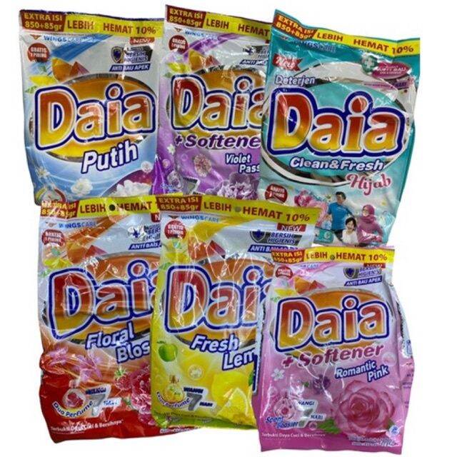 Daia Detergent dengan Softener 800gr | Lazada Indonesia