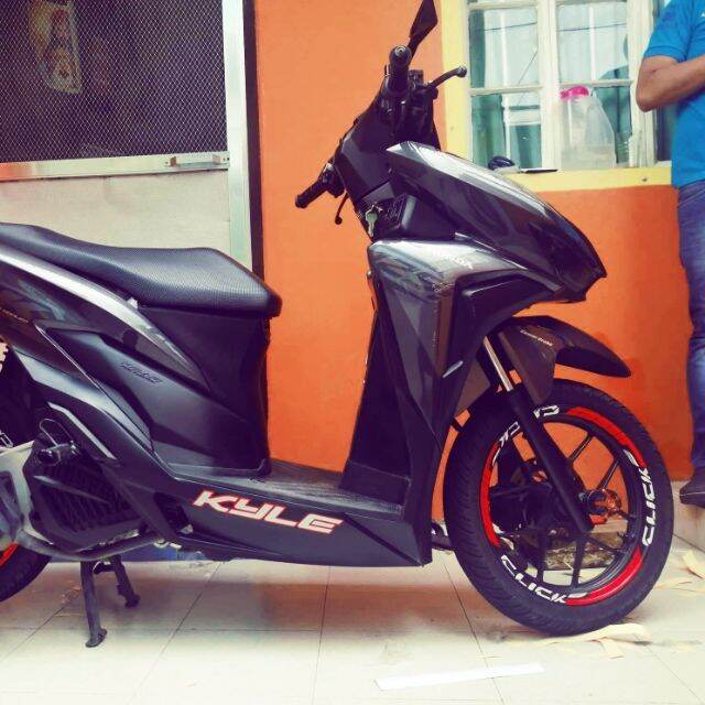 Honda Click Mags Decal Reflectorize for two wheels☟ | Lazada PH