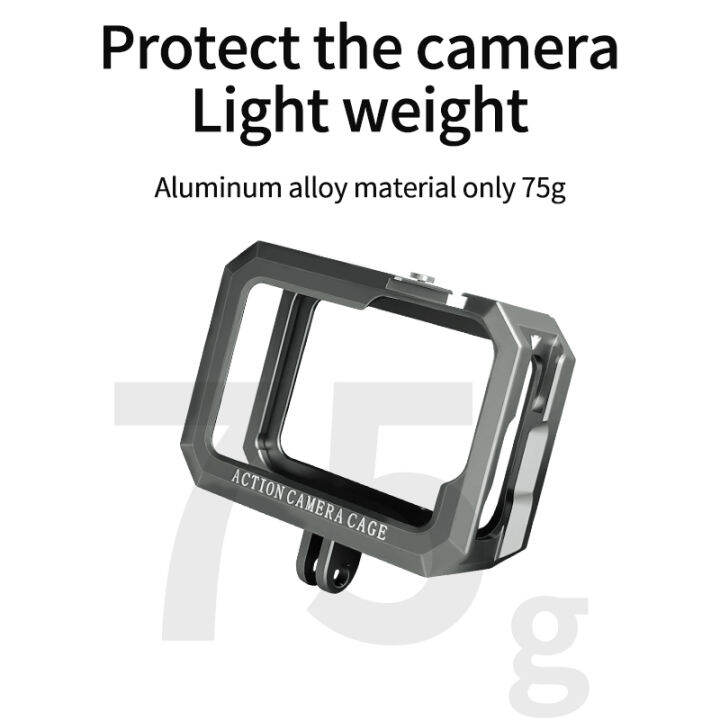 เคสกรอบป้องกันอลูมิเนียมสำหรับ GoPro Hero 11 10 9 Black Action Camera ...