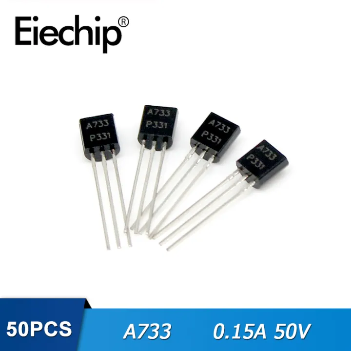 50ชิ้น/ล็อตทรานซิสเตอร์ A733 TO-92 0.15A 50V PNP ใหม่ดั้งเดิม | Lazada.co.th