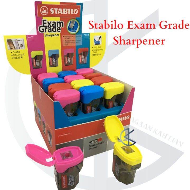 Stabilo 4538 Exam Grade Sharpener / Pengasah | Lazada
