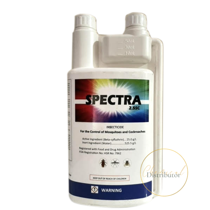 Spectra 2.5 SC Beta-Cyfluthrin 2.5% Pyrethroid Insecticide Odorless 1L ...