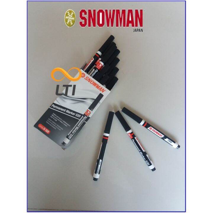 Spidol snowman permanent marker G 520 / spidol permanent G-520 PER ...