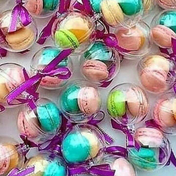 [READY STOCK] Door gift Macaron Ball (20 balls/set) | Lazada