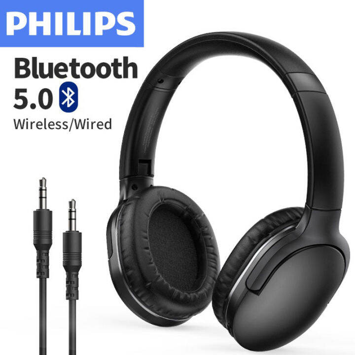 Philips BASS+ P2961 Wireless Headphones - Up to 12 Hours of Playtime ...