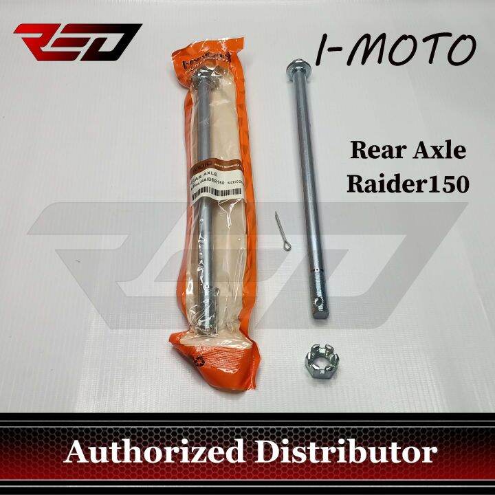 Rear Axle XRM-Wave / Raider150/ Supremo / CB125 / Fury / Hd3-Barako ...