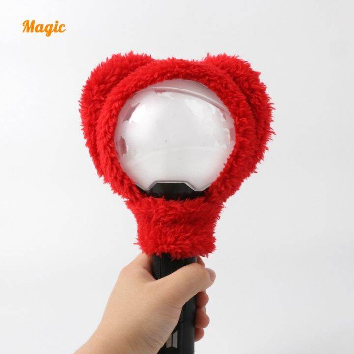 Fast Delivery Plush Head Cover for KPOP BTS BT21 Light Stick LightStick ...