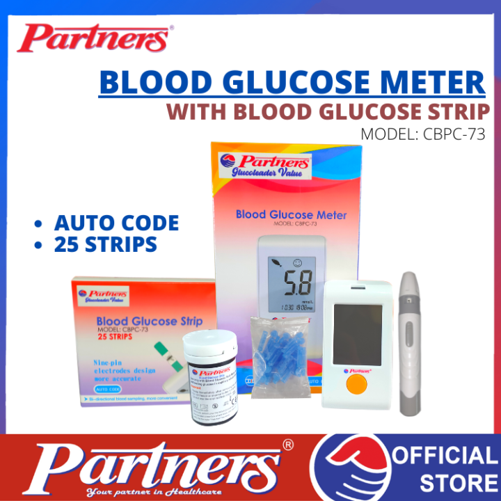 Partners GlucoLeader Value Blood Glucose Monitoring System Model: CBPC ...