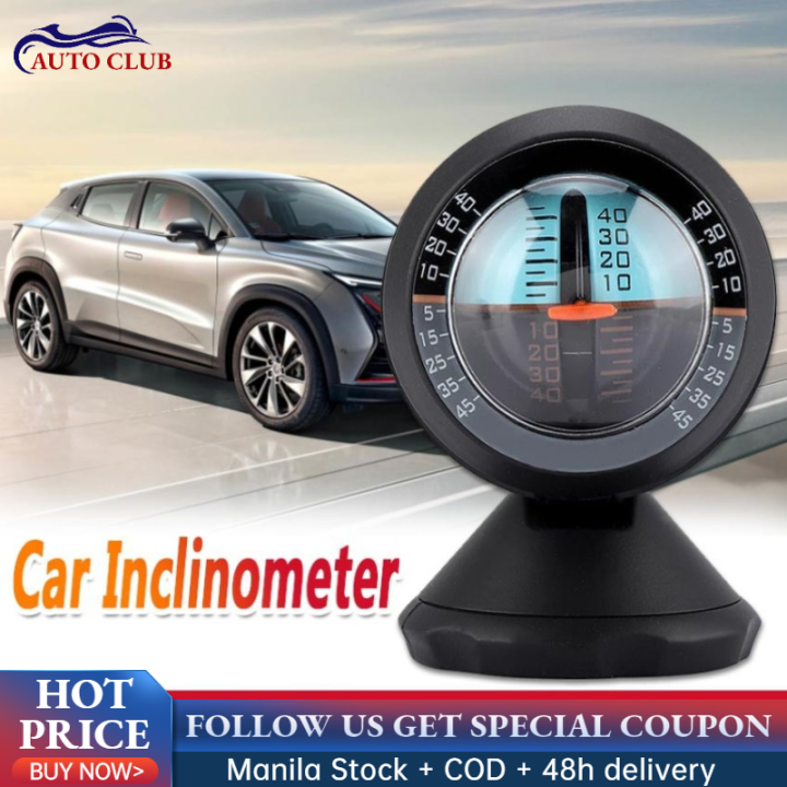 COD Multifunction Car Inclinometer Slope Outdoor Measure Tool Vehicle ...