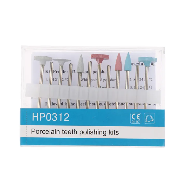 Dental Light Curing Polishing Set Dental Resin Base Acrylic Polishing ...