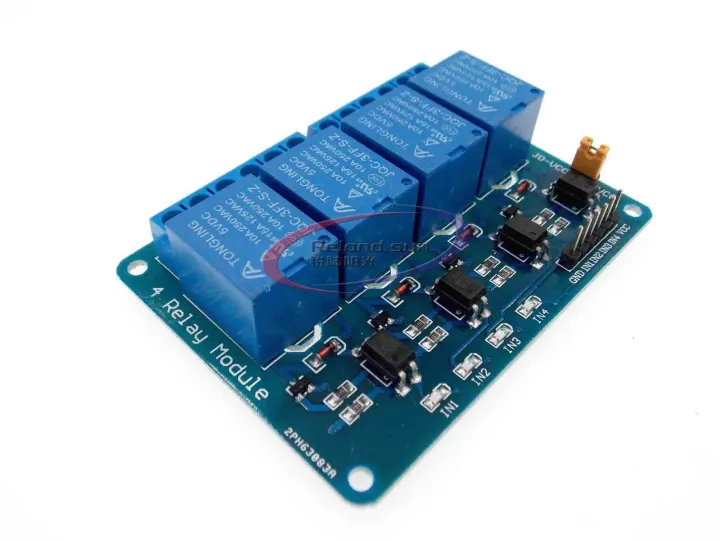 5V 12V 24V 4 Channel Relay Module 4-channel Relay Control Board For ...
