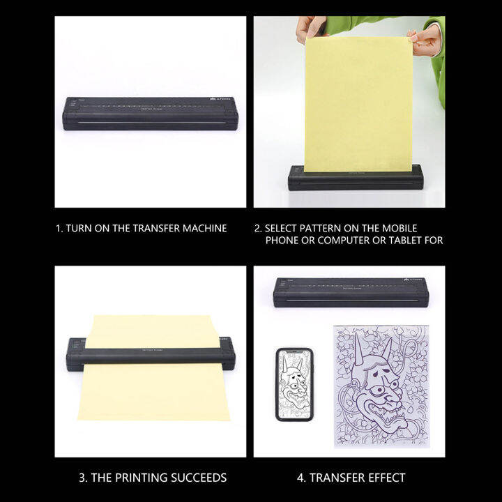 Tattoo Transfer Stencil Machine Thermal Tattoo Transfer Copier USB ...