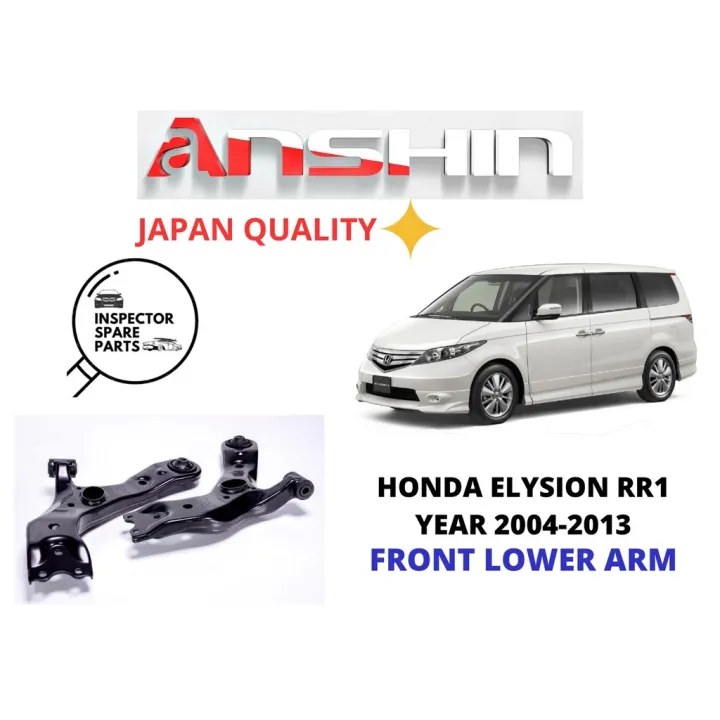(JAPAN QUALITY) ANSHIN HONDA ELYSION YEAR 2004-2013 RR1 FRONT LOWER ARM ...