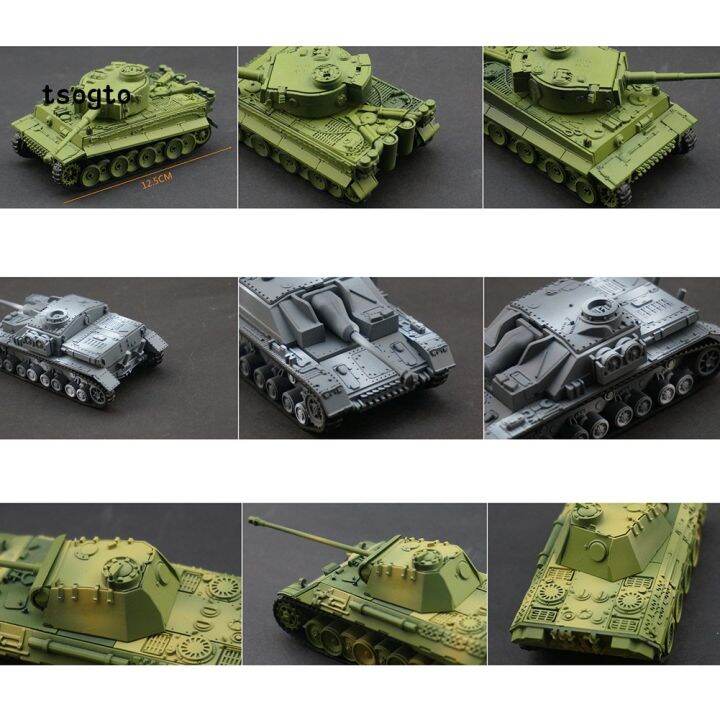 Tsogto 172 German Tiger Panther Tank Model DIY Assemly Puzzles Toy Kids ...