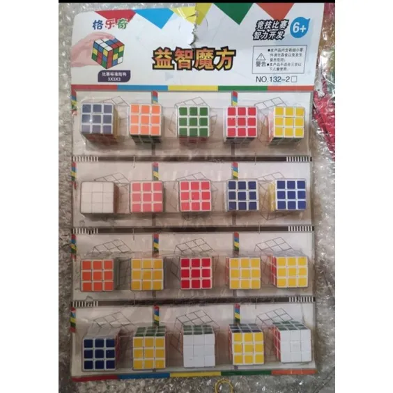 rubics cube 3x3 original 20pcs mini rubik's cube brain-teasing puzzle ...