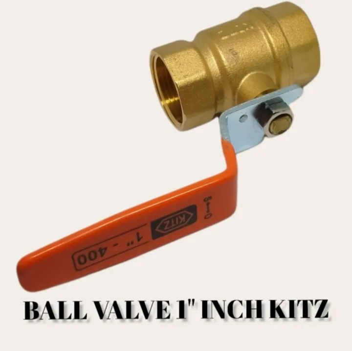 BALL VALVE / STOP KRAN 1" INCH KITZ | Lazada Indonesia