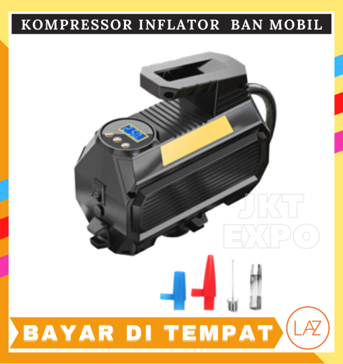 BISA COD POMPA COMPRESSOR INFLATOR BAN MOBIL HSC 150 PSI - 8001 ...