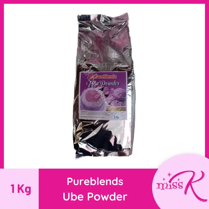 Ube Powder | Pureblends | 1kg | Lazada PH