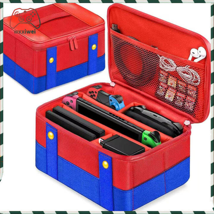 【คลังสินค้าพร้อม】กระเป๋าเก็บของแบบแข็งสำหรับ Nintendo Switch Host ...