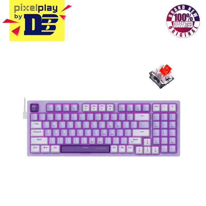 E-Yooso Z-94 Single Light 94-Keys Hot-Swappable Wired Mechanical ...