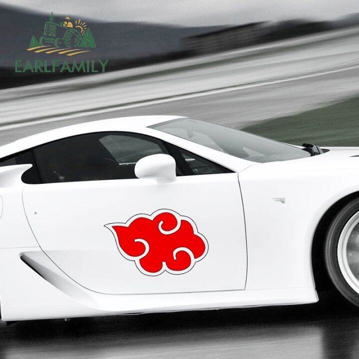 EARLFAMILY 43cm x 41cm Naruto Akatsuki Sign Waterproof Car Stickers ...