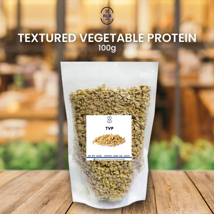 100 grams Textured Vegetable Protein Granules TVP Non Meat Extender ...