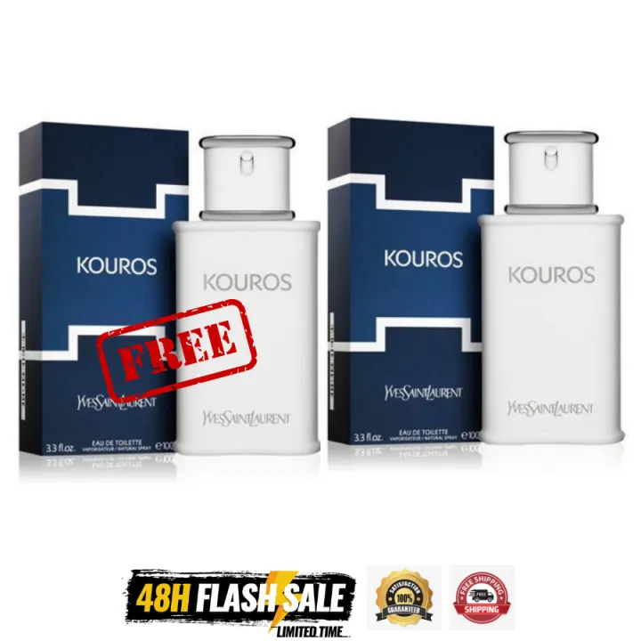 Buy 1 Get 1 Yvessaint Kouros Perfume For Men | Lazada PH