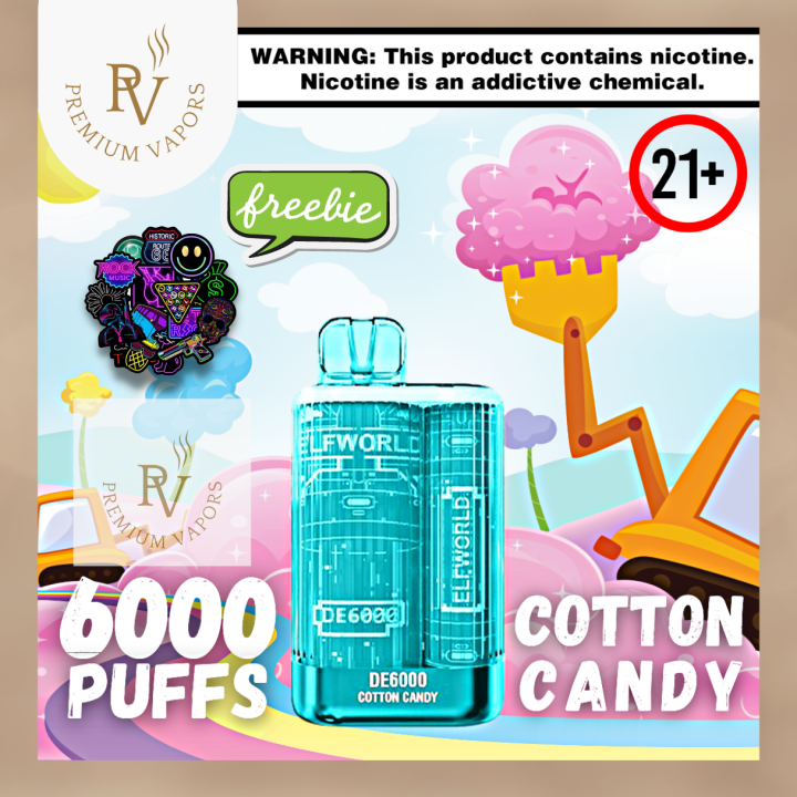 Elf World DE6000 6K Puffs Disposable Pods | Lazada PH