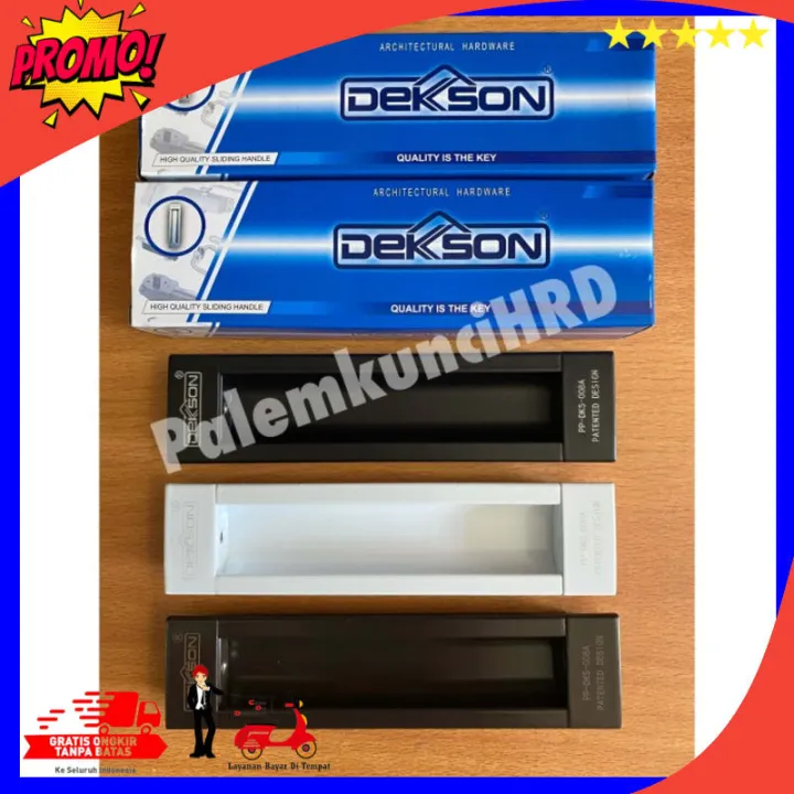 👍 Handle tanam pintu sliding Dekson PP 008A Dekkson PP008A - Cokelat ...